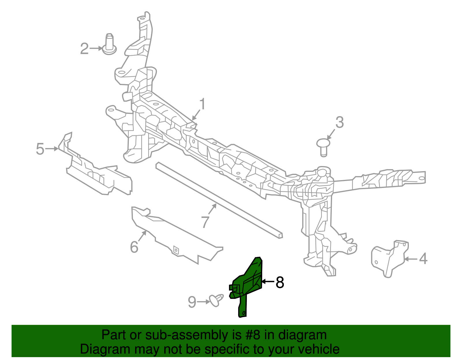 2017-2019 Infiniti QX30 Side Retainer 62294-5DA0A | Faulkner Infiniti ...
