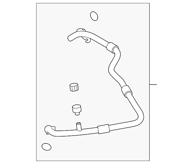 73425FL10A - 2017-2019 Subaru Impreza - Suction Hose | OEM Subaru Parts ...