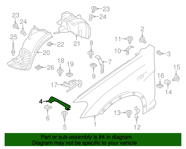 Genuine BMW 41-35-7-267-325 | Front Bracket | FREE Shipping on Most ...