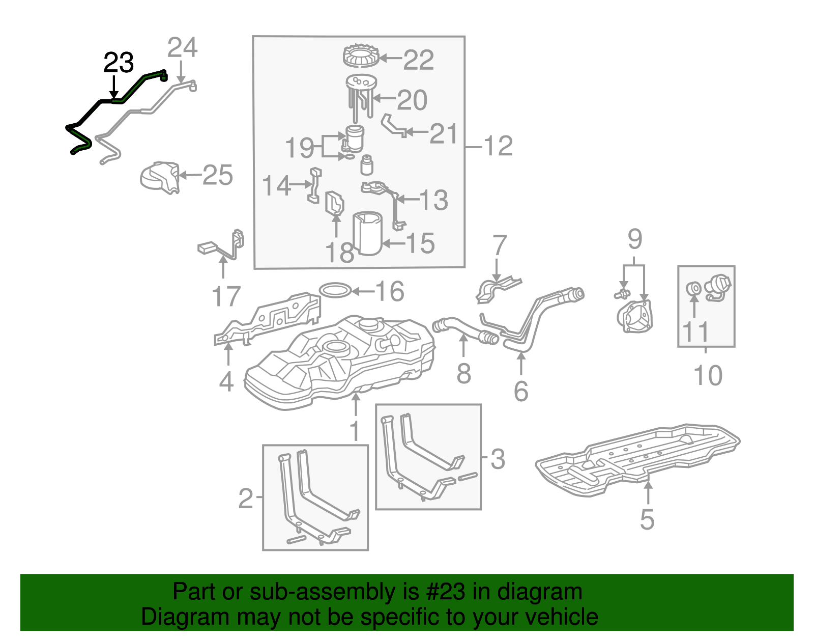 2006-2015 Toyota Tacoma Tube 77209-04031 | Toyota Parts Center