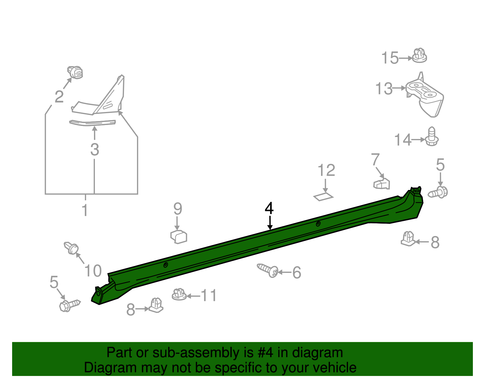 2018-2022 Toyota C-HR 2018-2022 Toyota C-HR - Rocker Molding 75852 ...