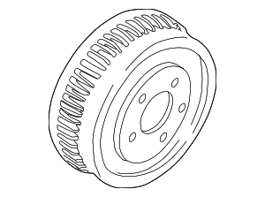 BRDC-5 - Motorcraft™ Drum - 2001-2007 Ford | Eastgate Ford Parts