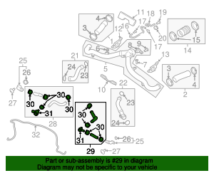 2015-2018 Porsche Macan Hose Assembly 95B-145-675 | Sunset Porsche Parts