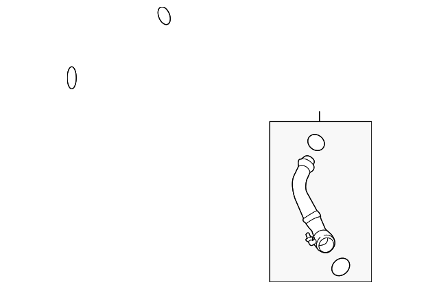 2015-2018 Porsche Macan Lower Press Hose 95B-145-833 | OEM Parts Online