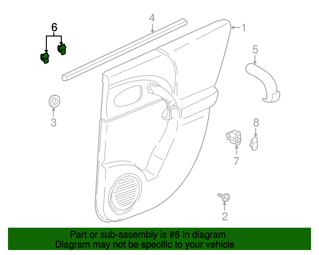 1995-2022 GM Multi-Purpose Nut 11609952 | NewAutoParts.com