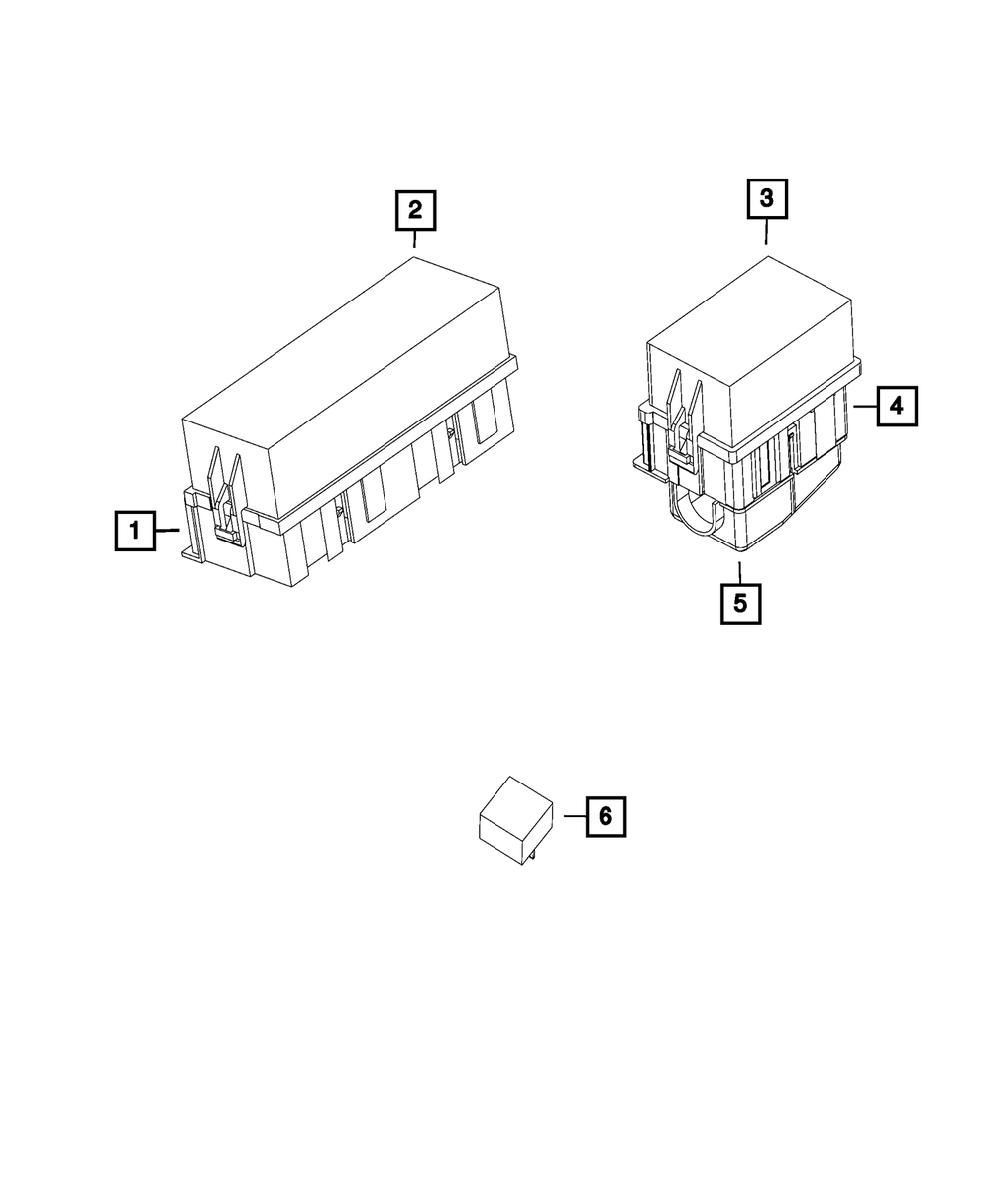 2012-2017 Mopar OEM NEW Mopar 12-17 Dodge Chrysler Jeep Power ...
