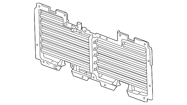 84378163 - Front Bumper Shutter 2017-2020 GM | AutoNationParts.com