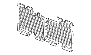 2017-2020 GM Radiator Shutter Assembly 84378163 | TascaParts.com