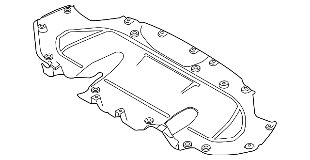 Genuine BMW 51-75-9-448-790 | Rear Shield | FREE Shipping on Most ...