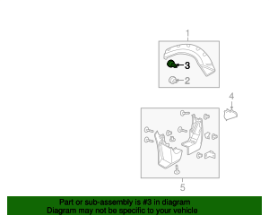 Genuine OEM Wheel Flare Washer Part# DYF500051 Fits 2005-2016 Land ...
