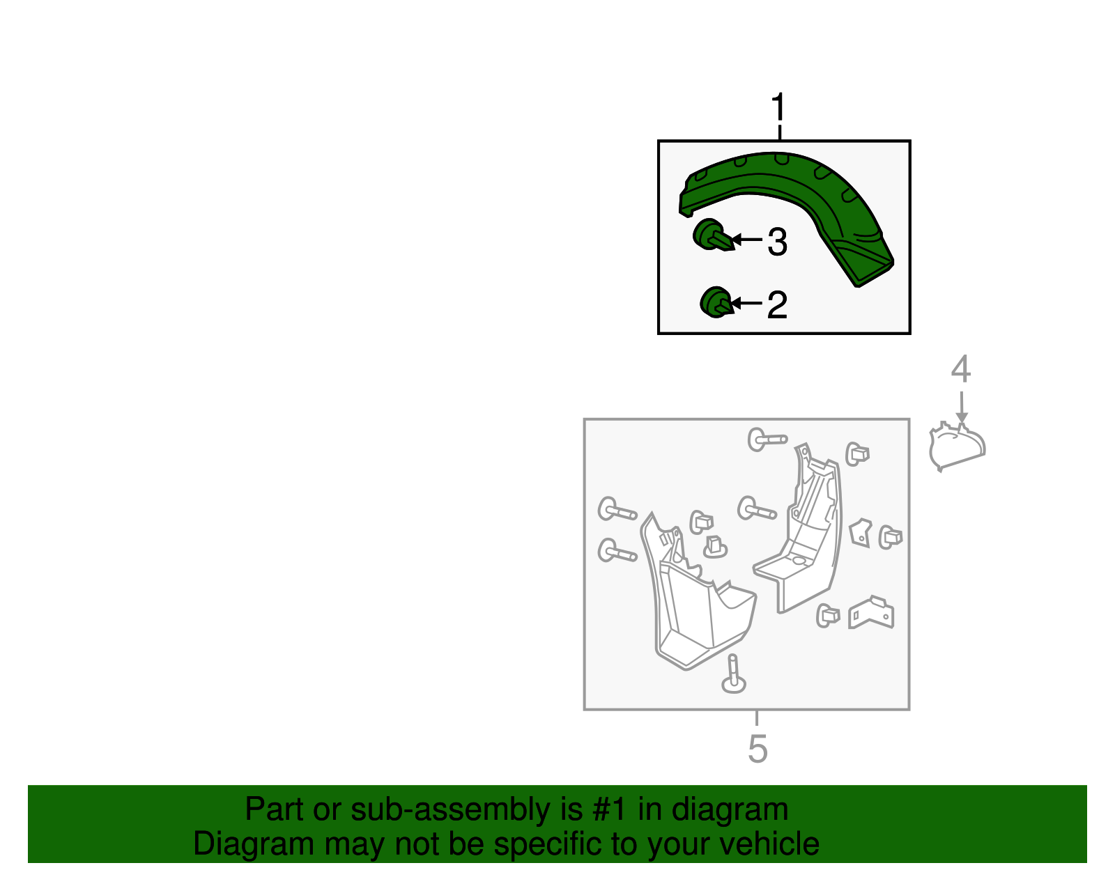2010-2016 Land Rover LR4 Wheel Flare LR010630 | OEM Parts Online