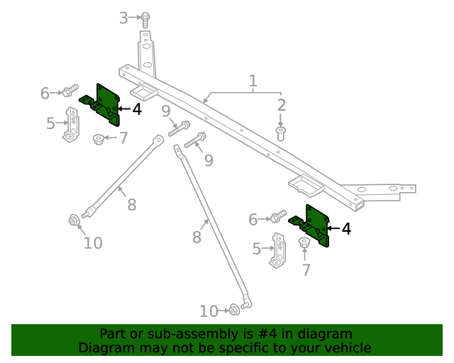 31468229 - Upper Bracket - 2019-2021 Volvo | Volvo OEM Parts Direct