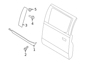 Molding fl3z18291a09ba | TascaParts.com