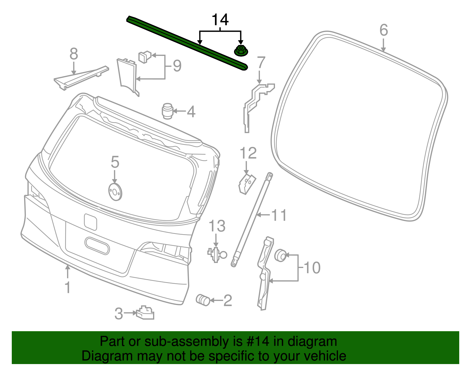 74448-TG7-A02 - Seal 2016-2022 Honda Pilot | AutoNation Parts