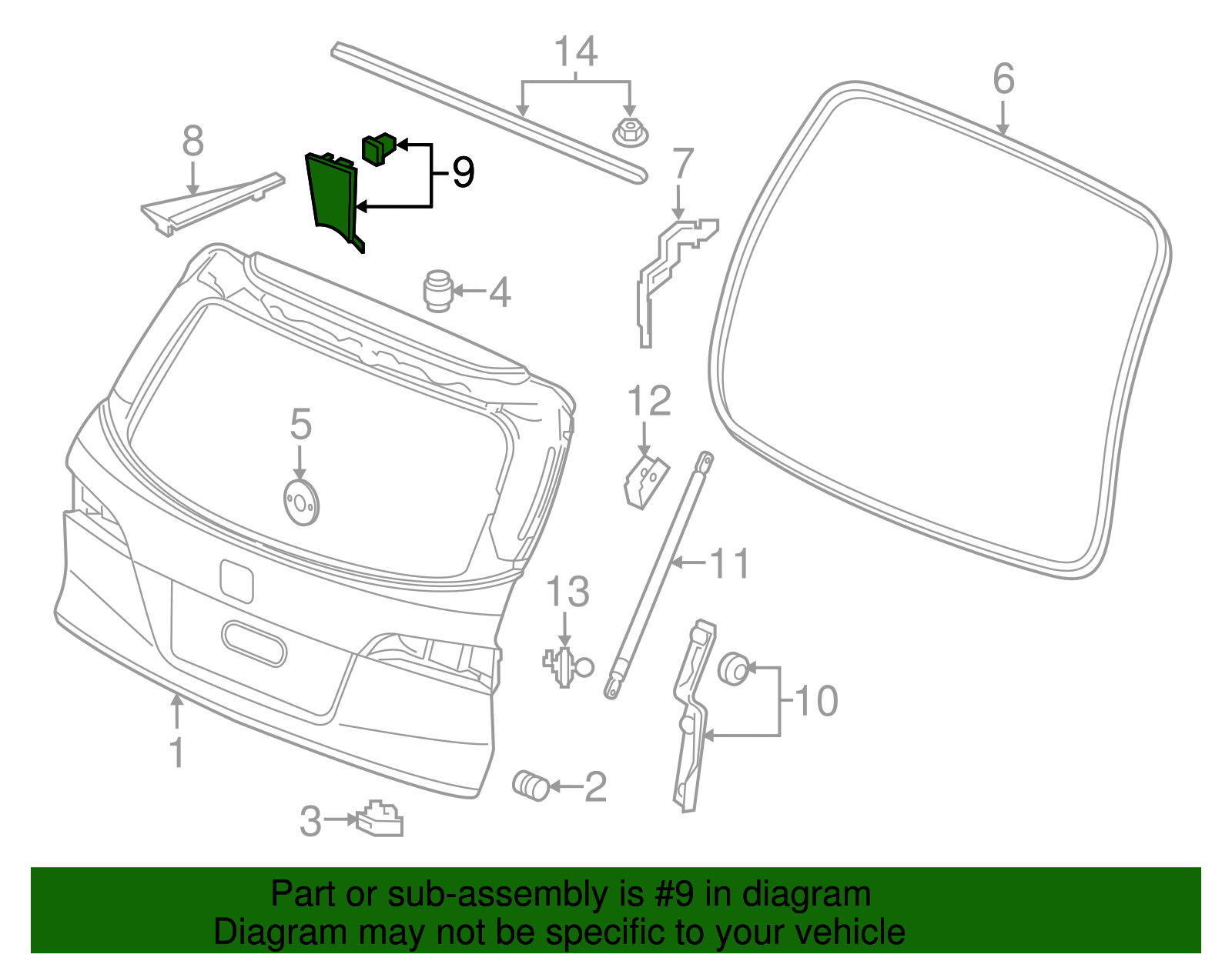 74886-TG7-A00 - Upper Cover 2016-2022 Honda Pilot | Honda Parts Online