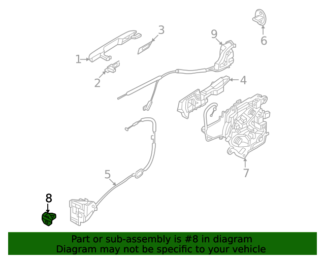 2022-2023 Kia Carnival Striker 81445-R0000 | TascaParts.com