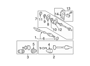 2003-2006 Mazda 6 Support Bracket GA37-25-740 | MazdaParts.Online