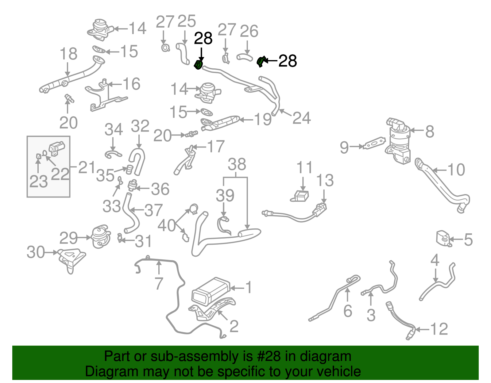 1995-2012 GM Multi-Purpose Clamp 11609970 GM | GMPartsDirect.com