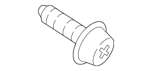 2011-2024 Audi Fender Liner Retainer Screw WHT-003-841 | OEM Parts Online