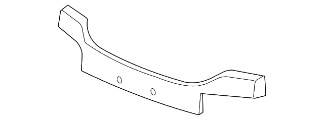 2005-2009 GMC Front Bumper Fascia Spacer 89046024 | Auto Parts Express