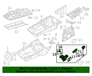 11428488578 - 2019-2023 BMW Oil Filter Housing (11-42-8-488-578) | BMW ...