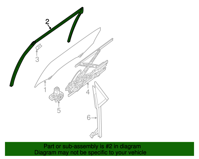 82331-9HS0A - Run Channel 2013-2018 Nissan Altima | Nissan Parts ...