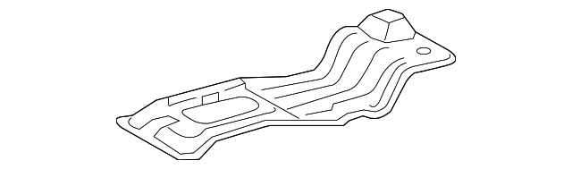 Toyota 2005-2023 Toyota Tacoma Heat Shield 58321-04012 | Toyota Parts