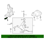 1992-2024 Subaru Knuckle Bolt 901000060 | Subaru Parts Store