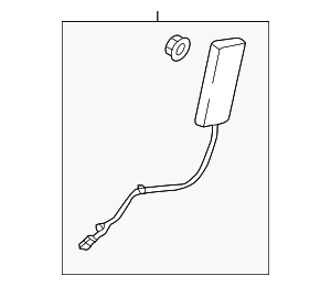 2017-2019 Nissan Rogue Sport Ft Seat Air Bag - Passenger Side (RH ...