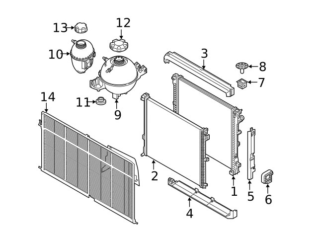 2018-2022 BMW Inter-Cooler 17-11-9-468-695 | Online BMW Shop