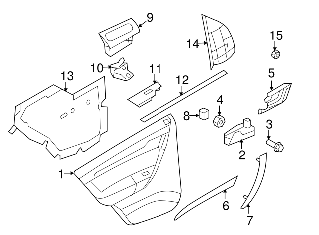 2011 Chevrolet Aveo Trim 95996948 | QuirkParts