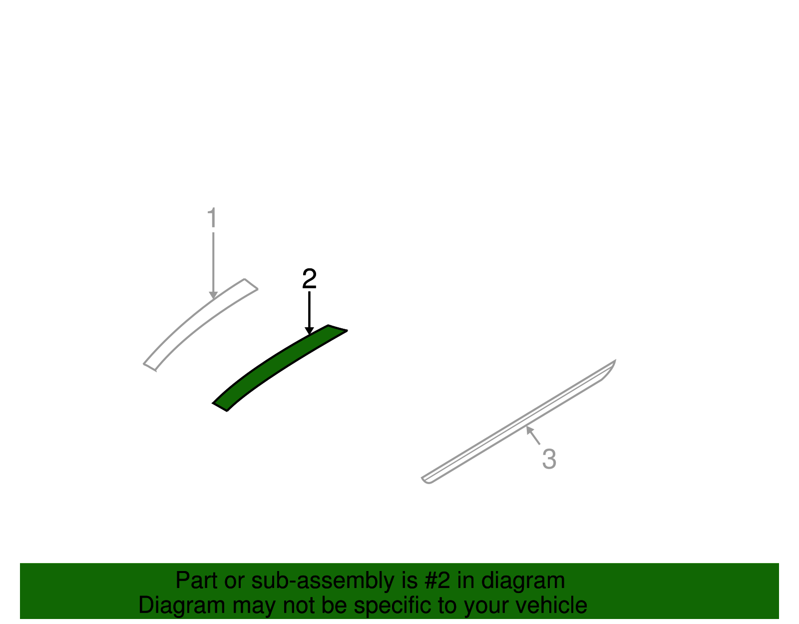 51-14-7-425-495 - Decorative strip front left 2016-2024 Mini Cooper ...