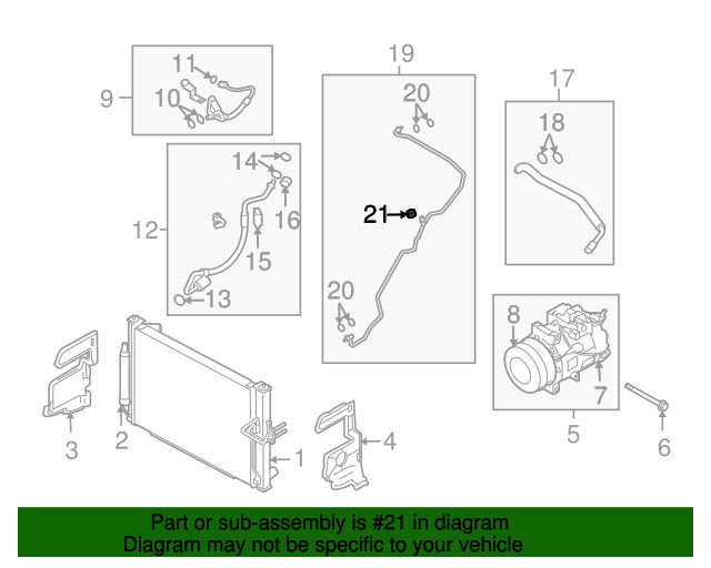 2008-2021 Nissan Cap Charge Valve 92499-2DX0A | TascaParts.com