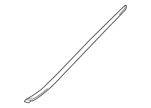 2011-2015 Porsche Cayenne Reveal Molding 958-559-327-00-9B9 | OEM Parts Online