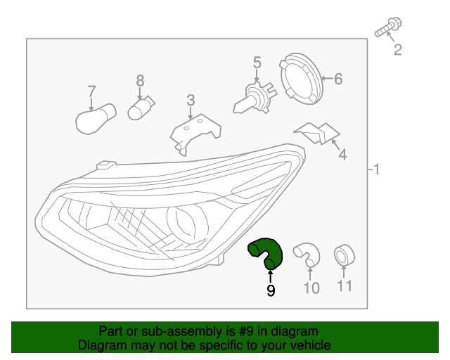 2014-2021 Kia Vent Tube 92163-34500 | TascaParts.com
