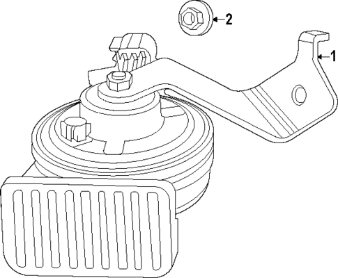 Horn for 2024 Buick Envista | GMPartsDirect.com