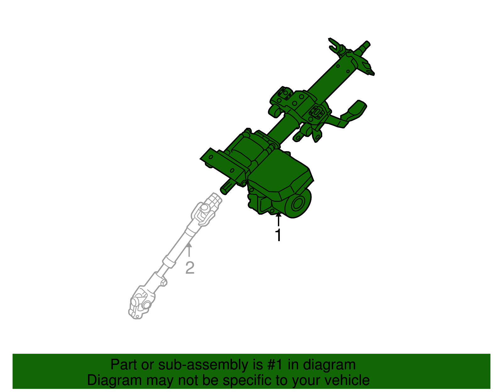 56310-2H250-AS1 - Steering Column - 2008-2010 Hyundai Elantra | Joseph ...