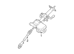 2008-2010 Hyundai Elantra Steering Column 56310-2H250-AS1 | OEM Parts ...