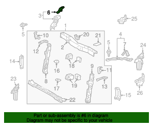 2010-2015 Toyota Extension 53747-47010 | Toyota Parts Center
