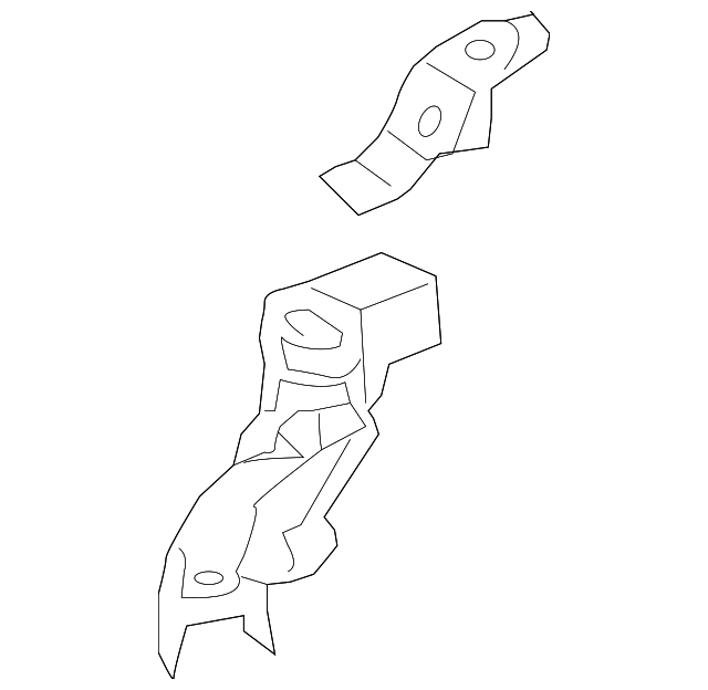 53202-47020 - Radiator Support Panel Reinforcement - 2010-2015 Toyota ...