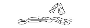 2010-2015 Toyota Radiator Support Panel Reinforcement 53203-47020 ...