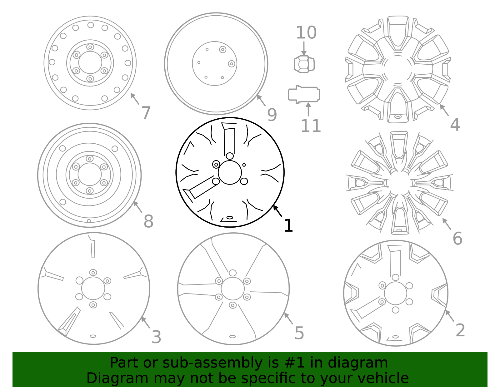 42611-04150 - 2016-2019 Toyota Tacoma - Wheel Alloy Silver 16 Inch ...
