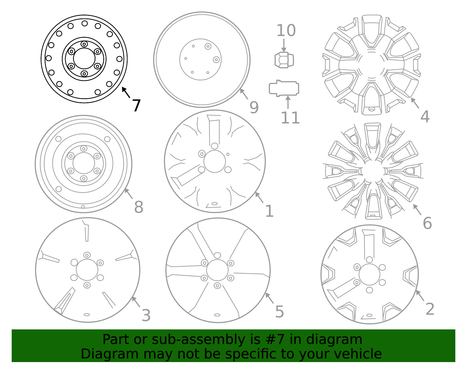 2005-2023 Toyota Tacoma Spare Tire 42601-AD030 | OEM Parts Online