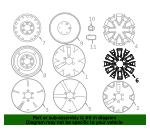 2020-2023 Toyota Tacoma Wheel Sub Assembly Clad 4260D-04031 | Toyota ...