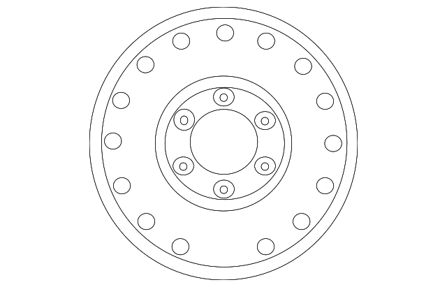 2005-2023 Toyota Tacoma Spare Tire 42601-AD030 | OEM Parts Online