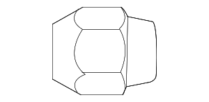 2020-2025 Toyota Wheel Lug Nut 90942-A1010 | Toyota Parts Center