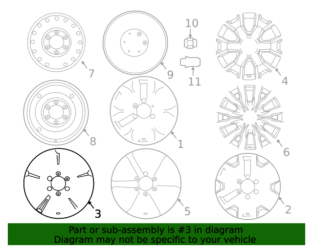42611-04170 - Wheel Alloy 17 Inch - 2016-2020 Toyota Tacoma | OEM ...