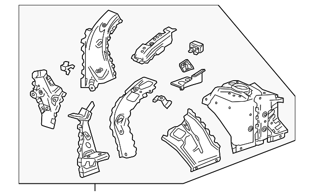 2019-2023 Cadillac XT4 F Panel 84538941 | OEM Parts Online