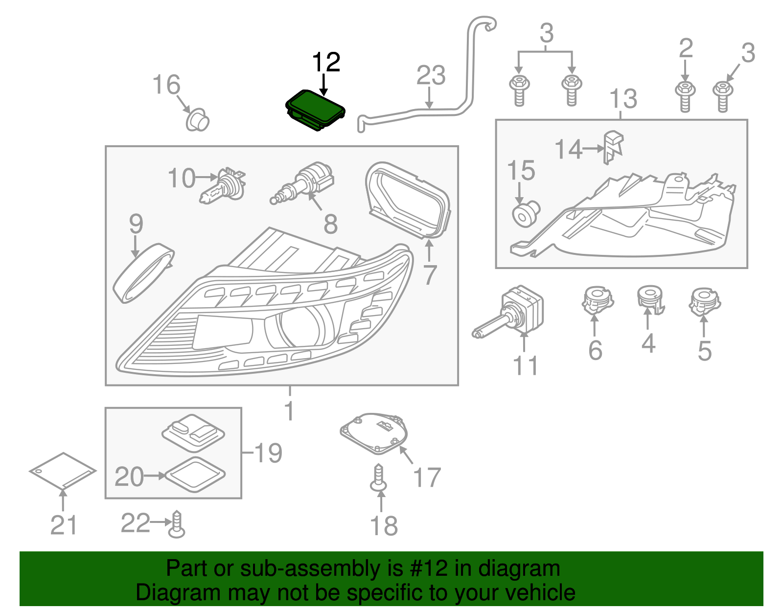 8K0-941-597-B - 2010-2017 Audi - Control Module | European OEM Parts Direct