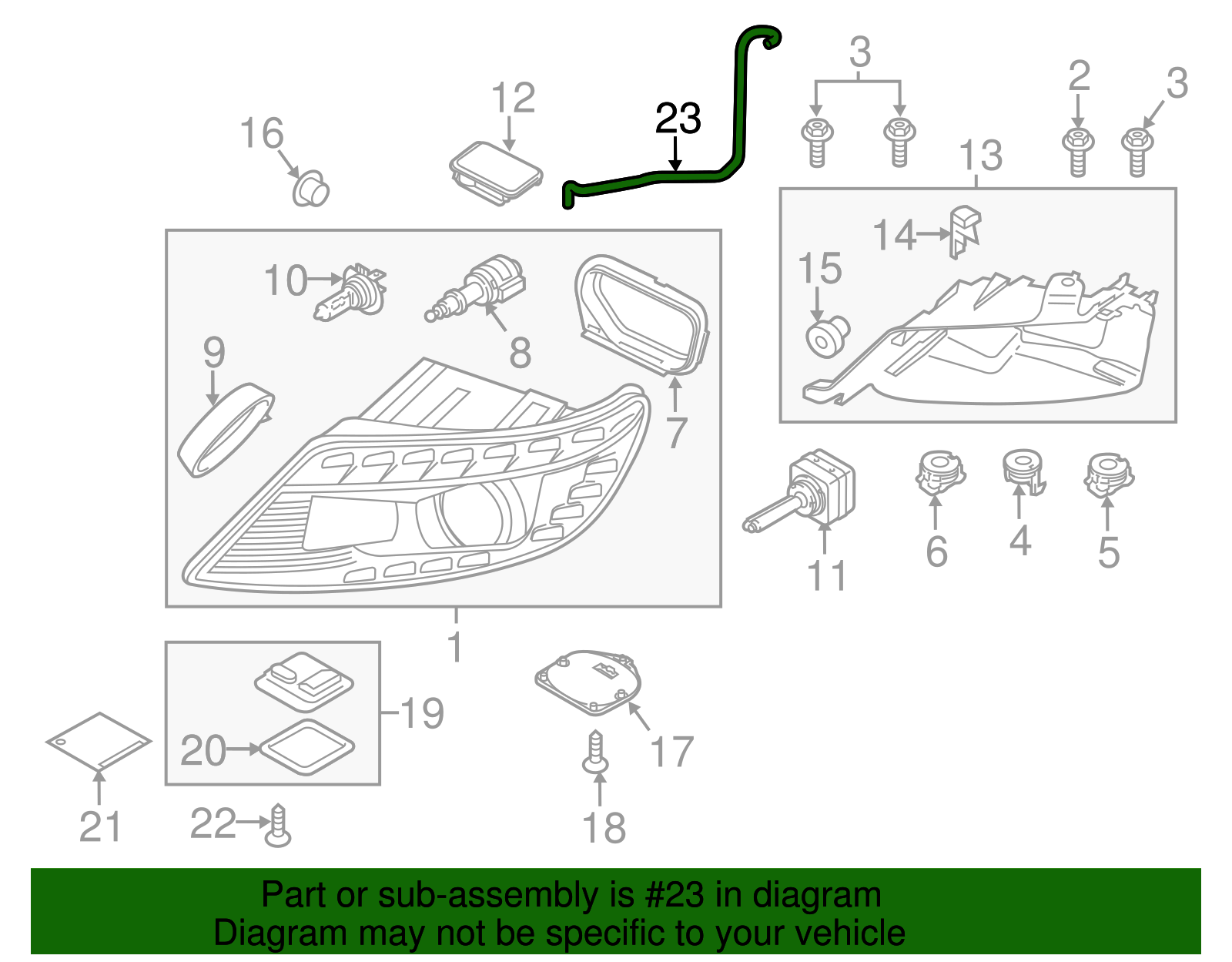 2010-2015 Audi Q7 Vent Hose 4L0-941-717-A | Audi USA Parts